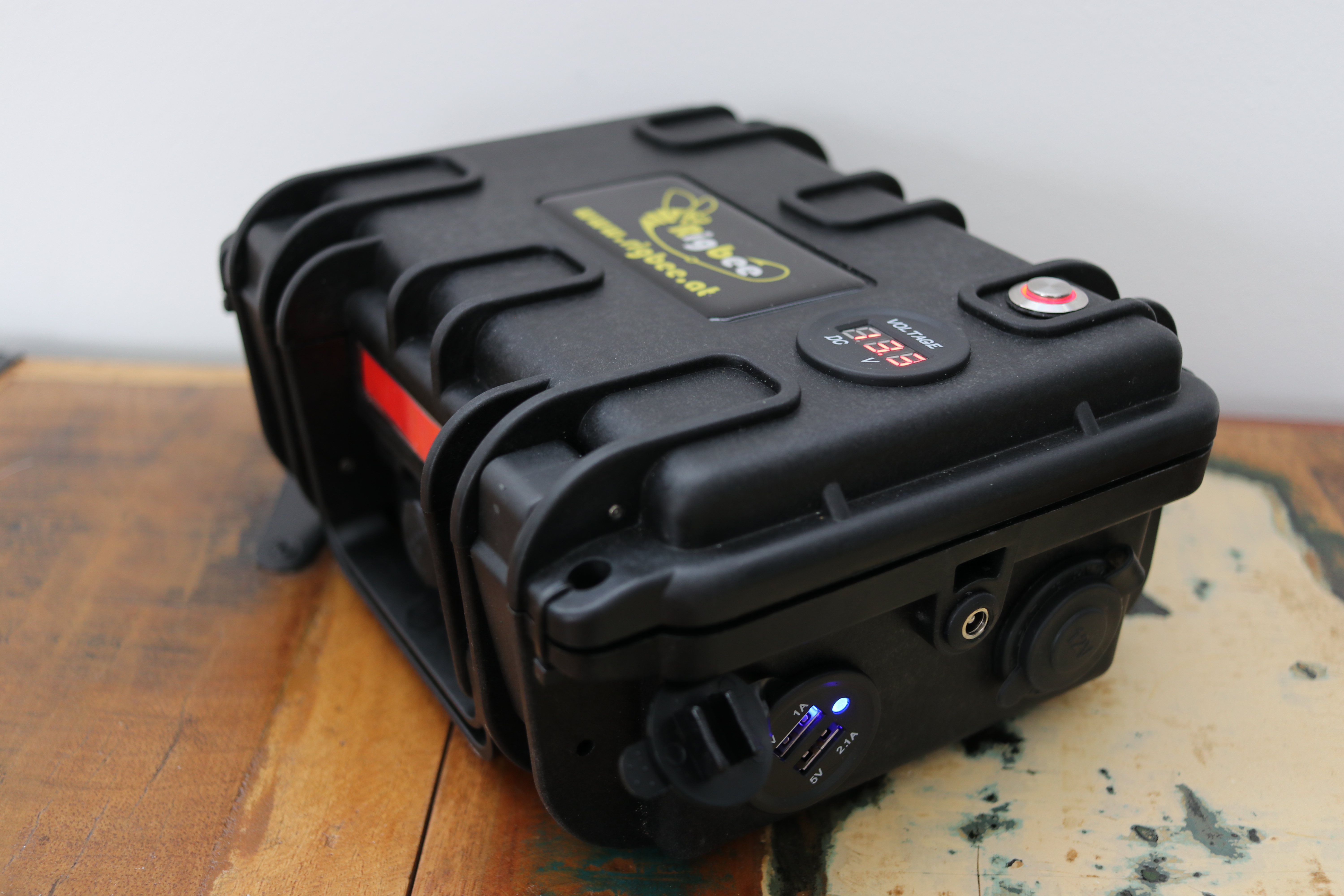 Rigbee Ladestation (Powerbank) mit LiFePo4 Akku 12V 17,5Ah - RigBee