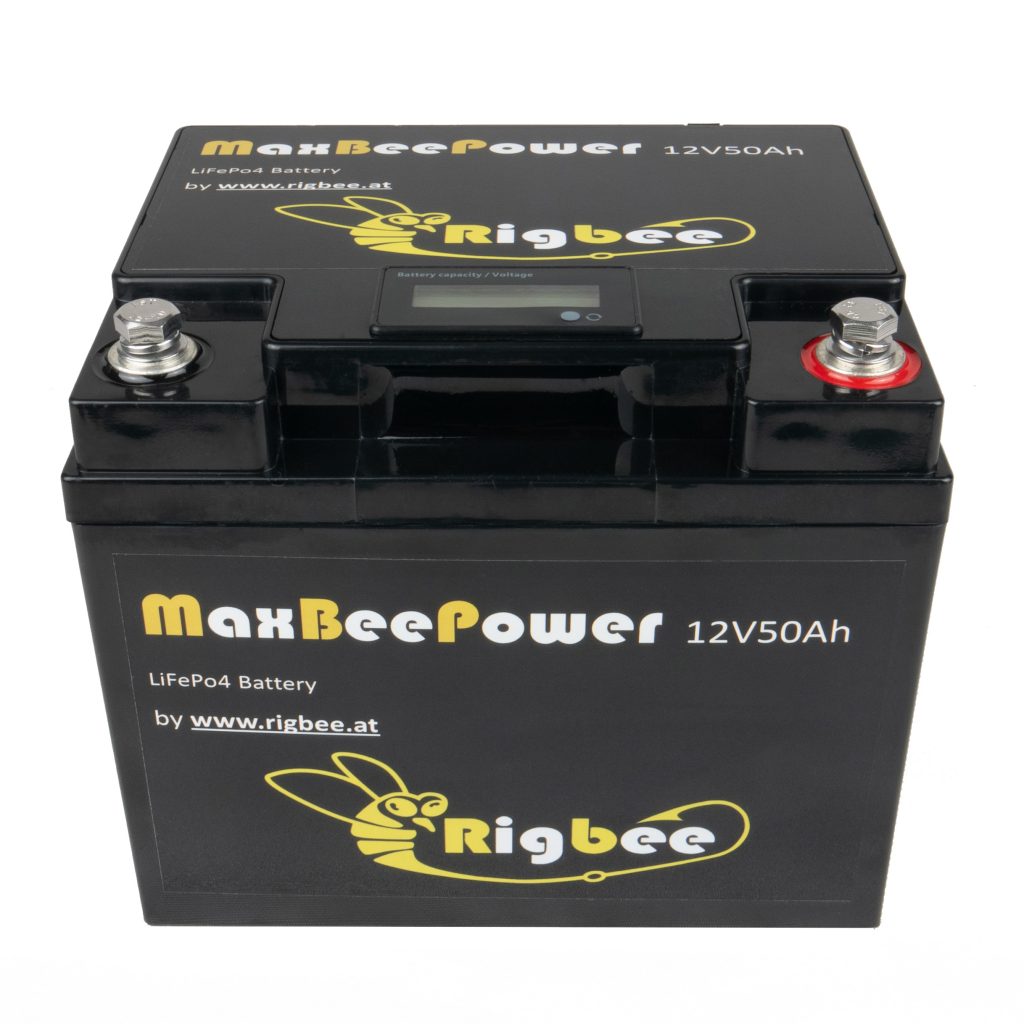 Rigbee MaxBeePower 12V50Ah LiFePo4 – RigBee