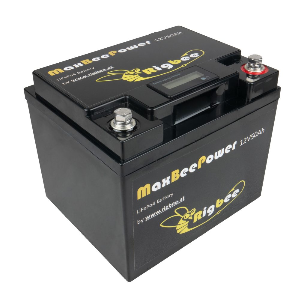 Rigbee MaxBeePower 12V50Ah LiFePo4 – RigBee